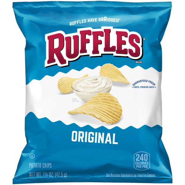 Ruffles, Original, 1.5 oz. Bag (1 Count) - RocketDSD