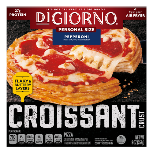DiGiorno, Croissant Crust Pepperoni 6.5 inch Pizza, 9 oz. (10 count ...