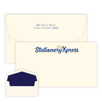 Your Logo Printed Flat Cards - Raised Ink or Flat Ink ...