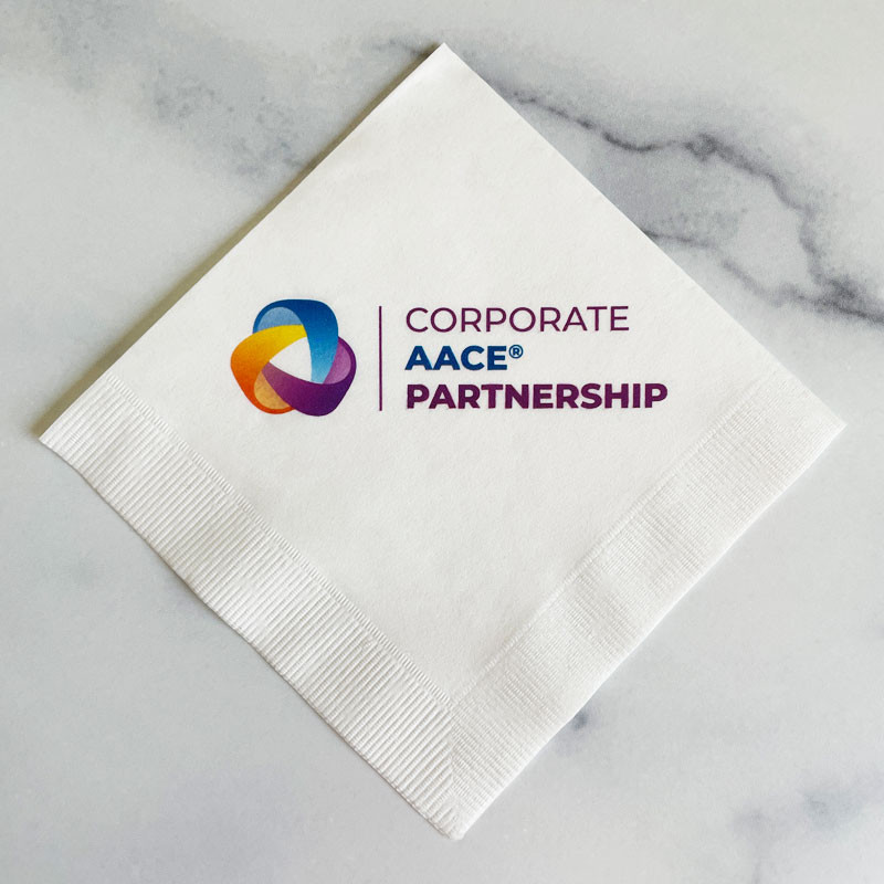 Your Logo Napkins - Fully Custom High-Quality Foil-Pressed Napkins ...