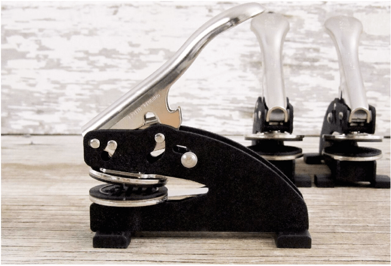 Him & Her Personalized Embossing Set | StationeryXpress