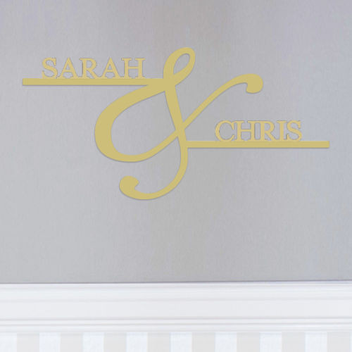 Couples Engraved Wall Sign | EG9303 | StationeryXpress