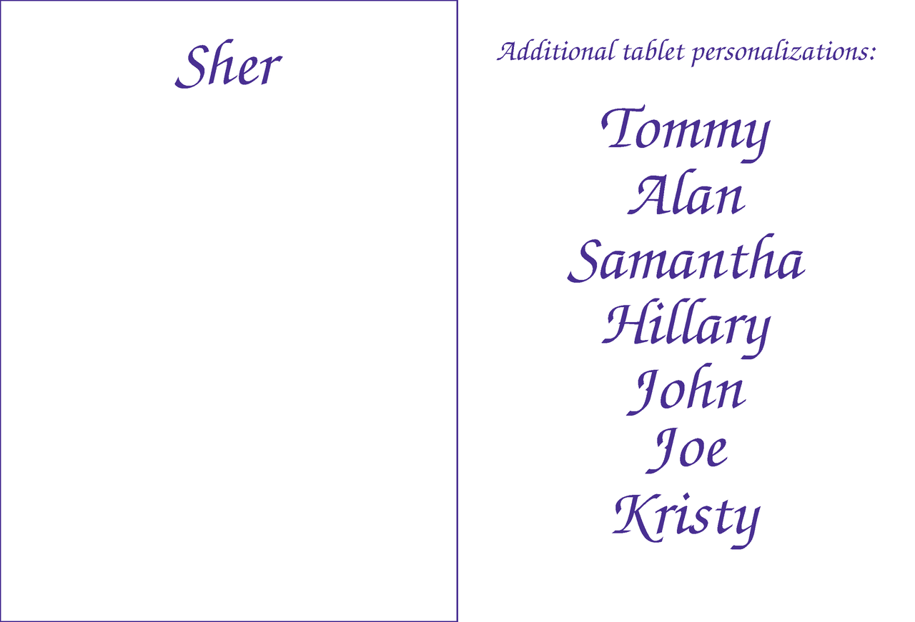 8 Custom Notepads & 8 Names! 800 Custom Memo Sheets! | EG7071 ...