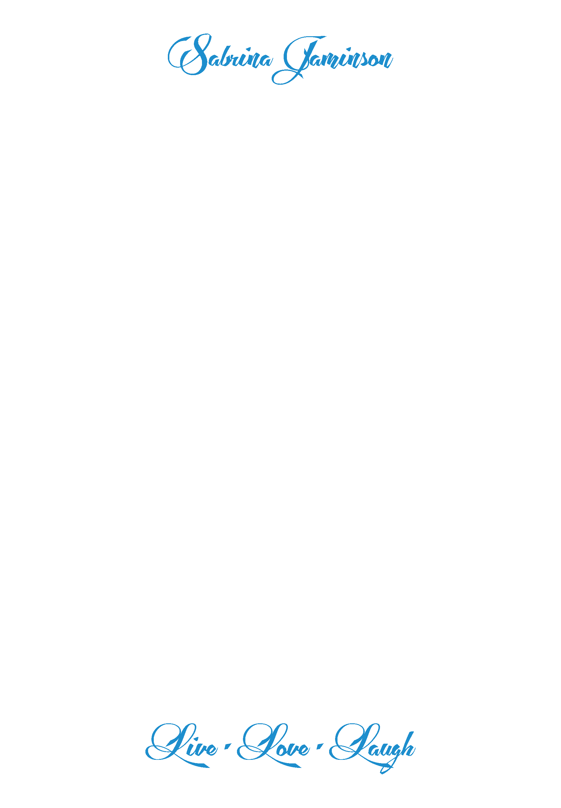 Personalized Raised Ink Letter Sheets | EG1125 | StationeryXpress