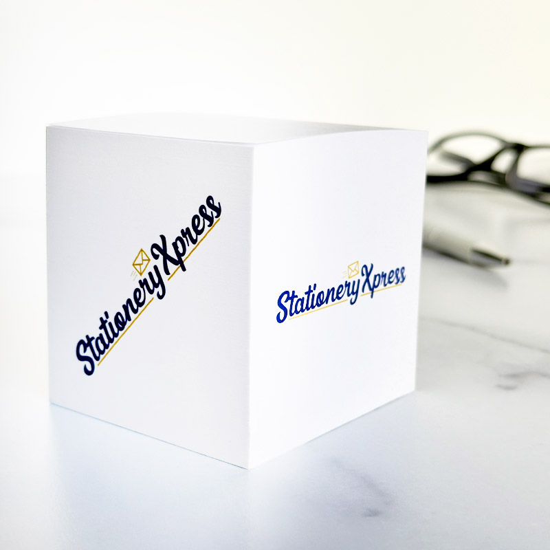 Your Logo/Artwork 2.75" x 2.75" Post-It Notes Cube, 600 Sheets Per Cube ...