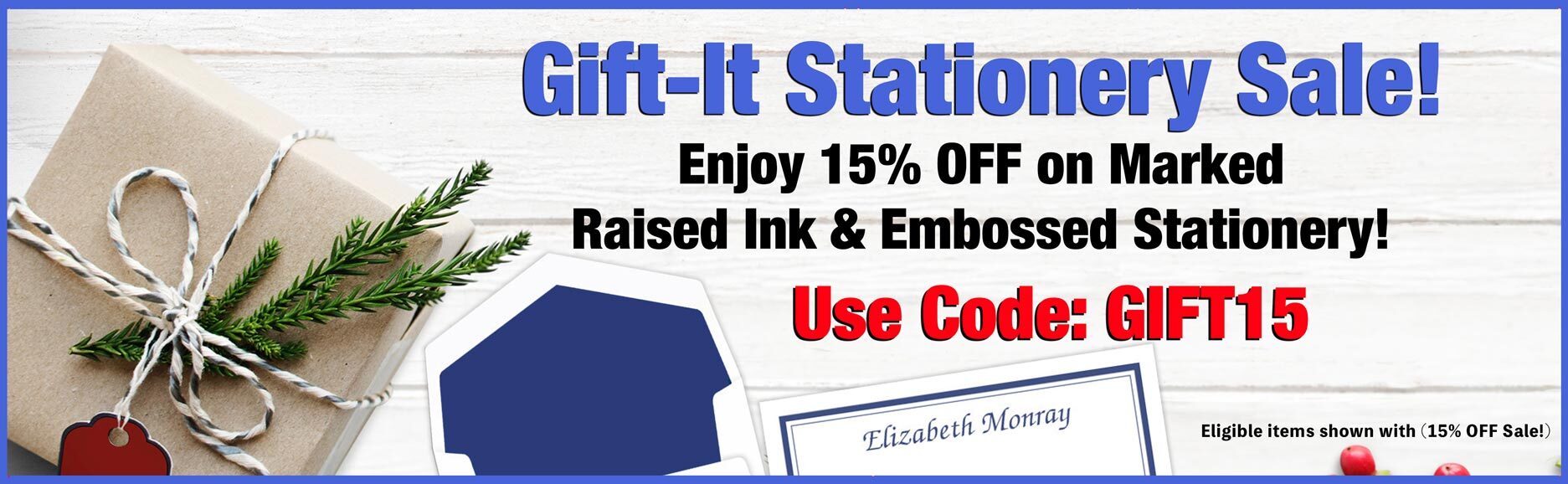 Personalized Stationery | Raised Ink & Embossed Stationery