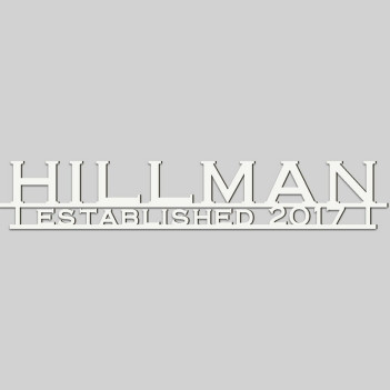 The Side-By-Side Engraved Wall Sign | EG9302 | StationeryXpress