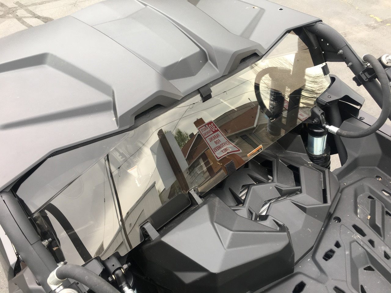 CAN-AM Maverick X3 Tinted Polycarbonate Rear Window - MOTO ARMOR