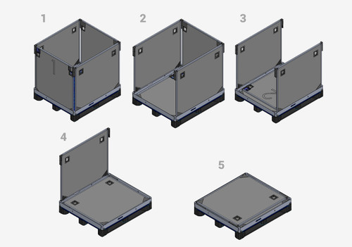 Shop Collapsible Plastic Containers in Indianapolis