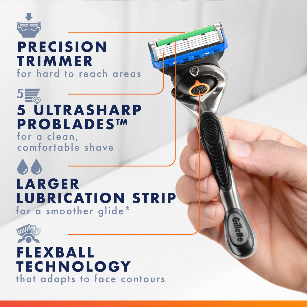 Gillette ProGlide Men’s Razor | Gillette®