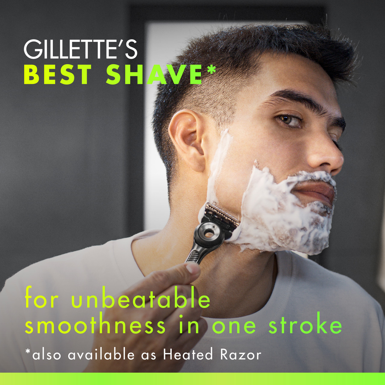 GilletteLabs Exfoliating Bar Razor (2 Count + Handle) | Gillette