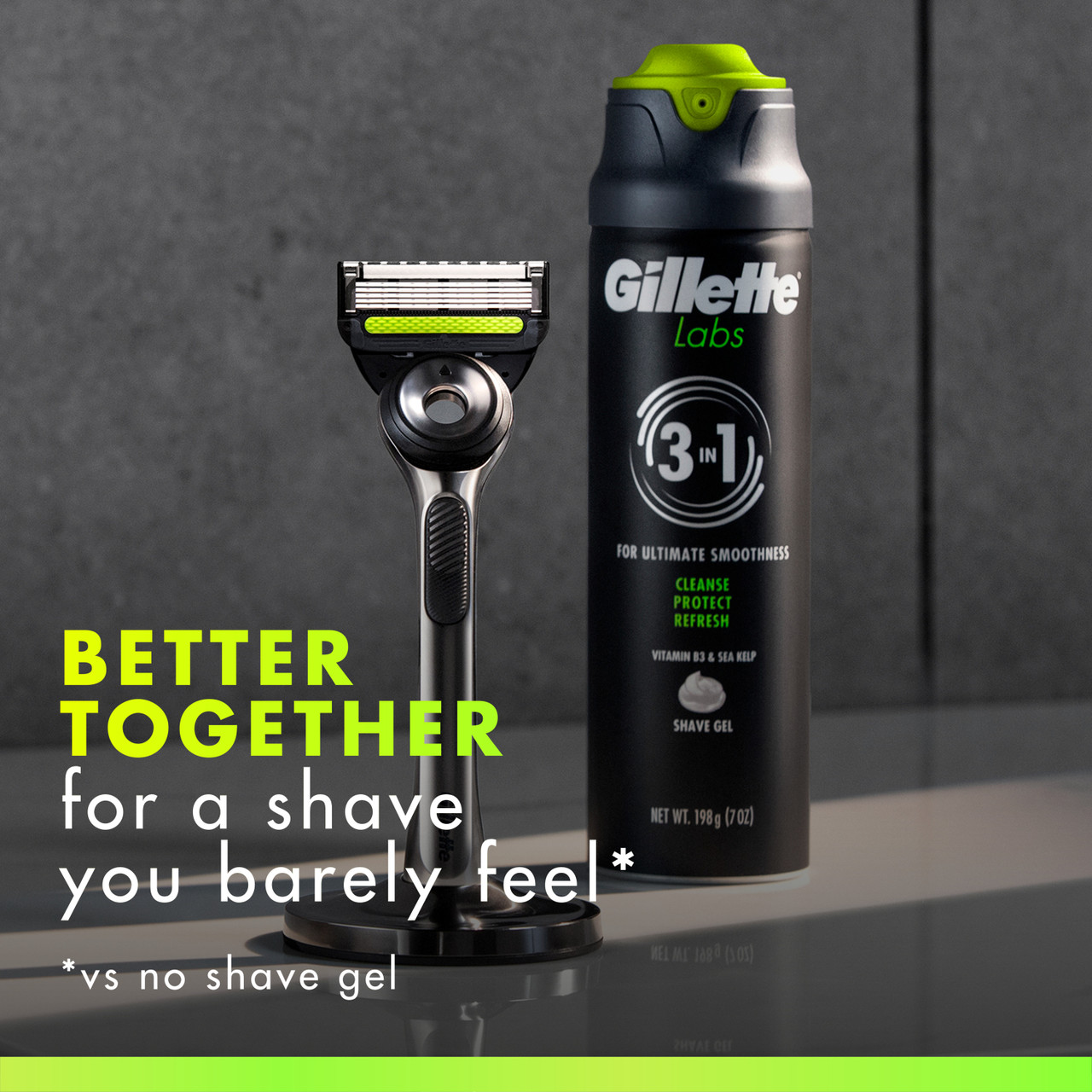 GilletteLabs Rapid Foaming Shave Gel | Gillette