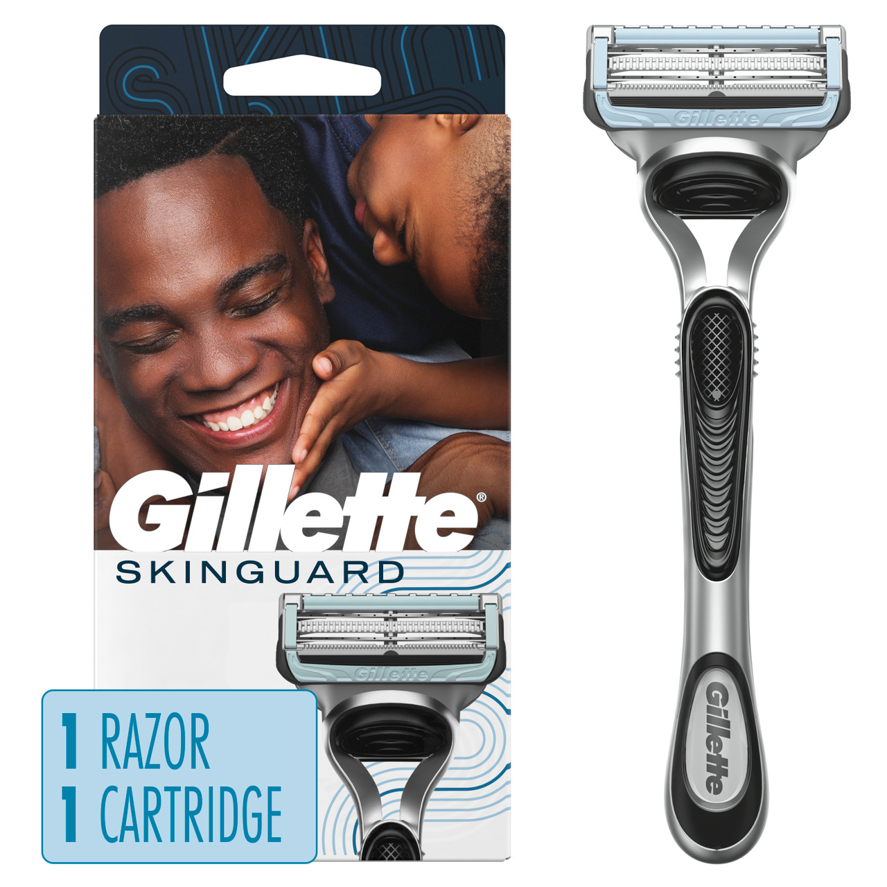 SkinGuard Starter Kit: Sensitive Skin Razors | Gillette