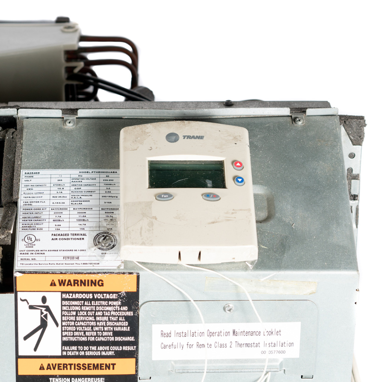 PT REF 208 20A 9K HP DG Trane A-Grade - PTAC Units