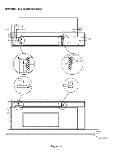 Amana HWK03E Hydronic Water Kit | PTAC Units