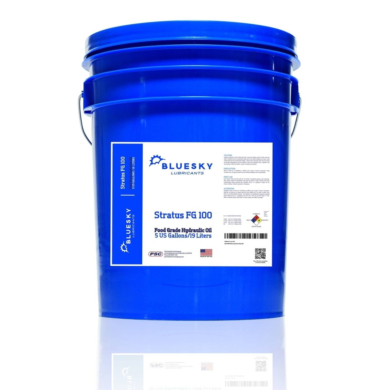 Buy Bluesky Stratus NSF-H1 Registered ISO VG 100 CFIA Food Grade ...