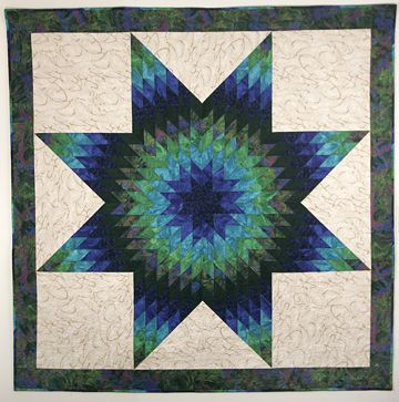 58 inch Lone Star Quilt Pattern
