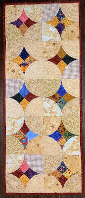 Quarter Circle Quilt Block Printed Interfacing