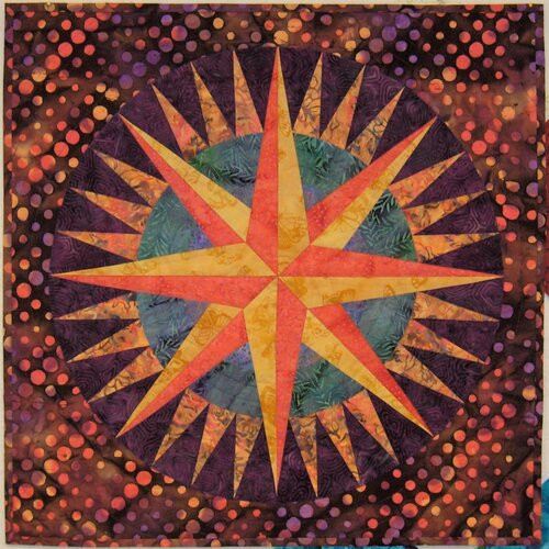 Mini Mariner's Compass - Quiltsmart