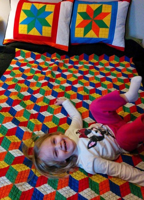 Tumbling Blocks - Quiltsmart