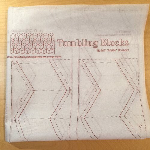 Tumbling Blocks - Quiltsmart
