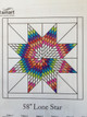 58 inch Lone Star Quilt Pattern