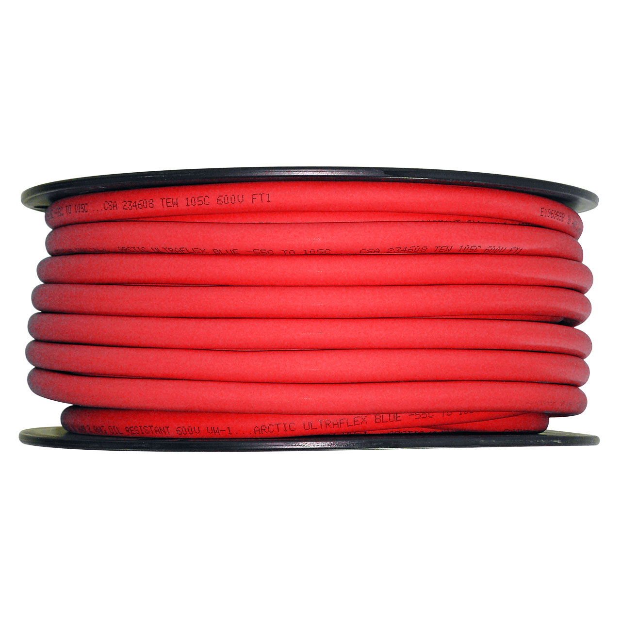 ARCTIC ULTRAFLEX 2GA RED 100 FOOT ROLL - Polar Wire
