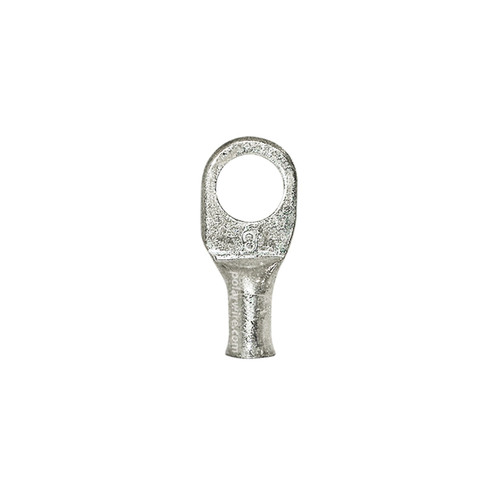 EYELET LUG 8GA 3/8" STUD PLATED COPPER - Polar Wire