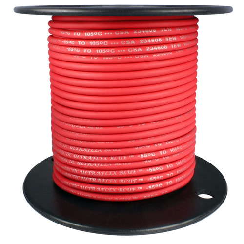 ARCTIC ULTRAFLEX 12GA WIRE RED 100 FOOT ROLL - Polar Wire