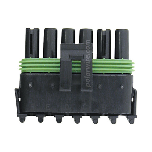 WEATHER PACK 6 PIN FEMALE TOWER HOUSING - Polar Wire