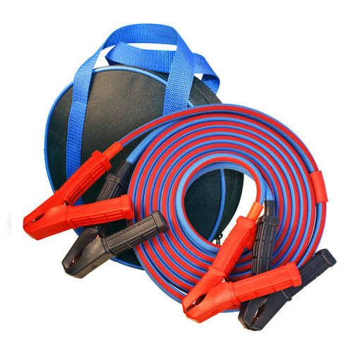6 Gauge 12ft ATV Jumper Cables 100% Copper 100A | Polar Wire