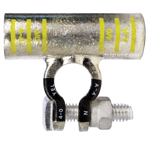 4/0 Ga Negative Flag Eco-max Battery Terminal | Polar Wire