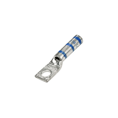 6 Ga Flex 1/4 Stud Heavy Duty Compression Lug, Long Barrel | Polar Wire