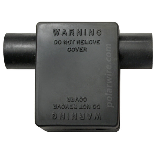 FLAG 1/0-2/0 BLACK BATTERY BOOT - Polar Wire
