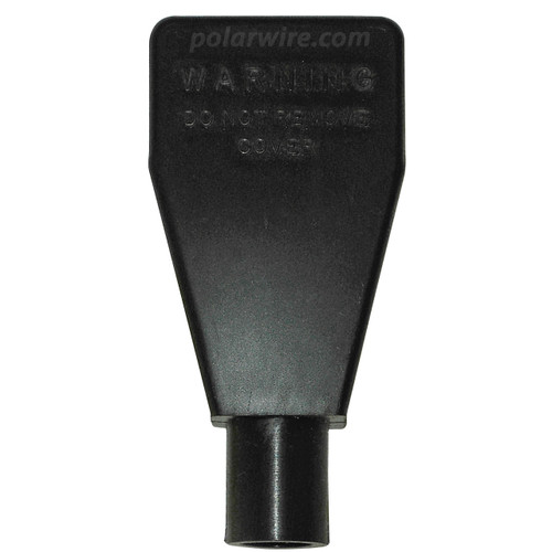 TOP MOUNT 1-2GA BLACK BATTERY BOOT - Polar Wire