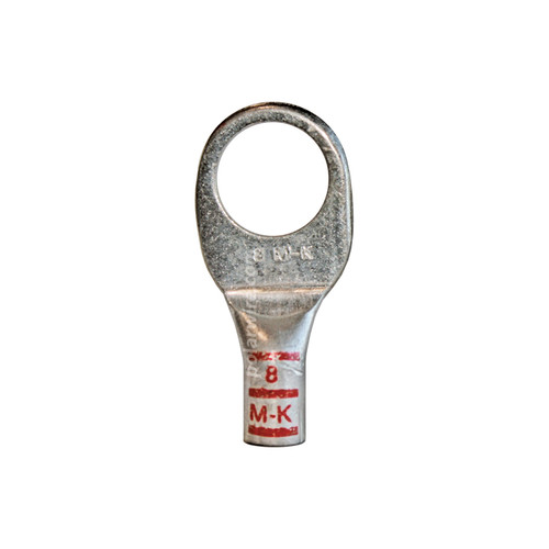 POWER LUG 8 GA 1/2" STUD PLATED COPPER HEAVY DUTY - Polar Wire