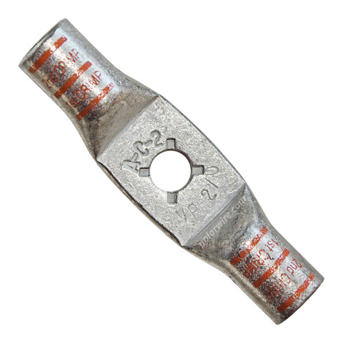 2/0 GA ANTI-ROTATIONAL POWER SPLICE, 3/8 "STUD, DIE COLOR CODE ORANGE ...