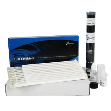 Silica — ULR CHEMets Visual Kit, Range: 0-0.20 ppm, MDL: 0.02 ppm ...