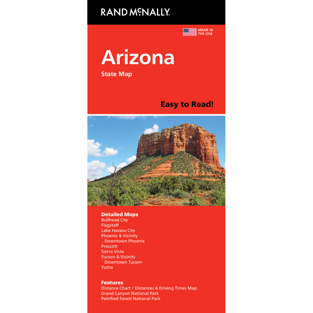 Arizona National Geographic Guide Map National Geographic Maps