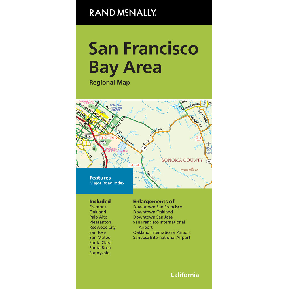 Folded Maps: San Francisco