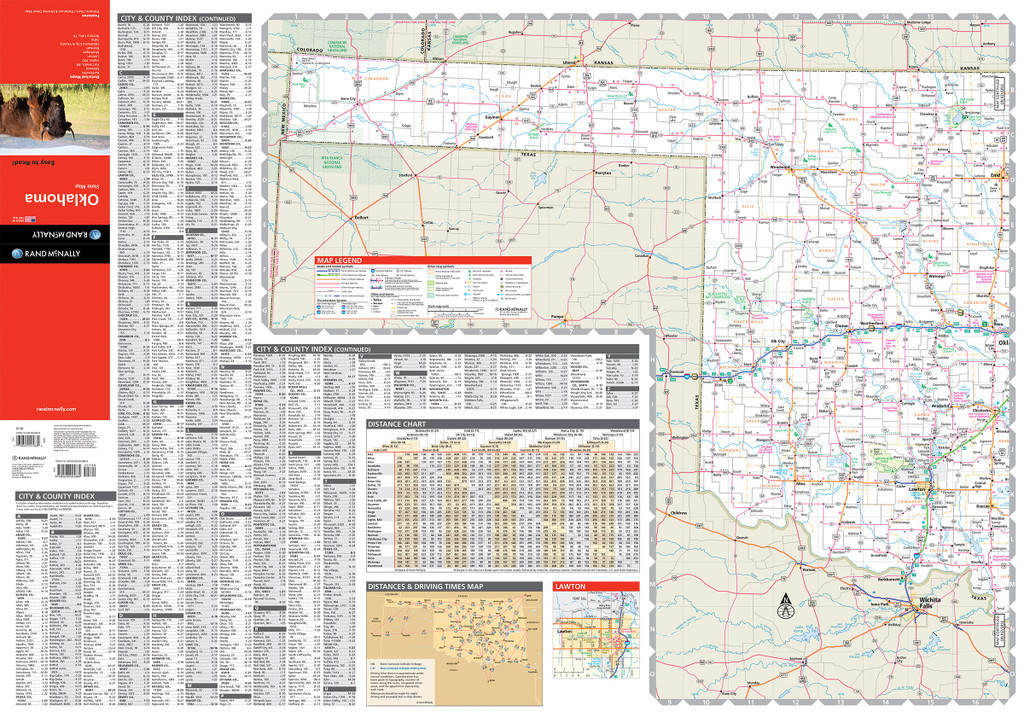 Oklahoma State Road Maps And Cities Oklahoma Map" Images – Browse