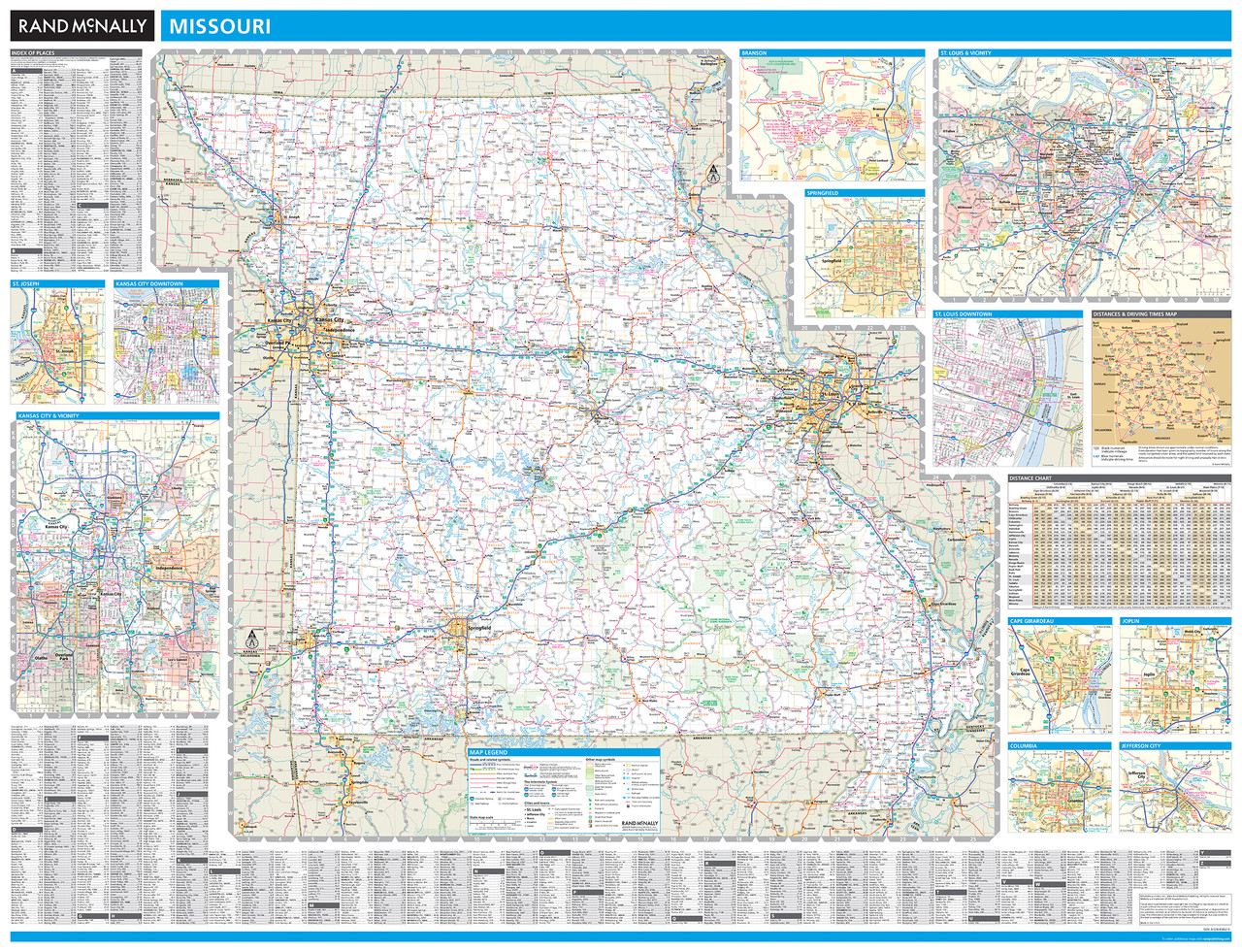 Map Of Southern Missouri