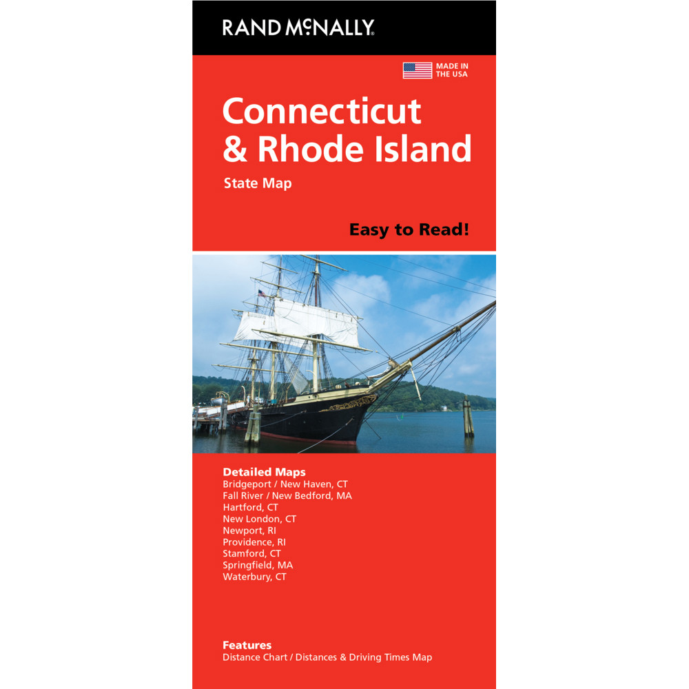 Connecticut Road Maps and Guides: Northeastern US | Rand Publishing