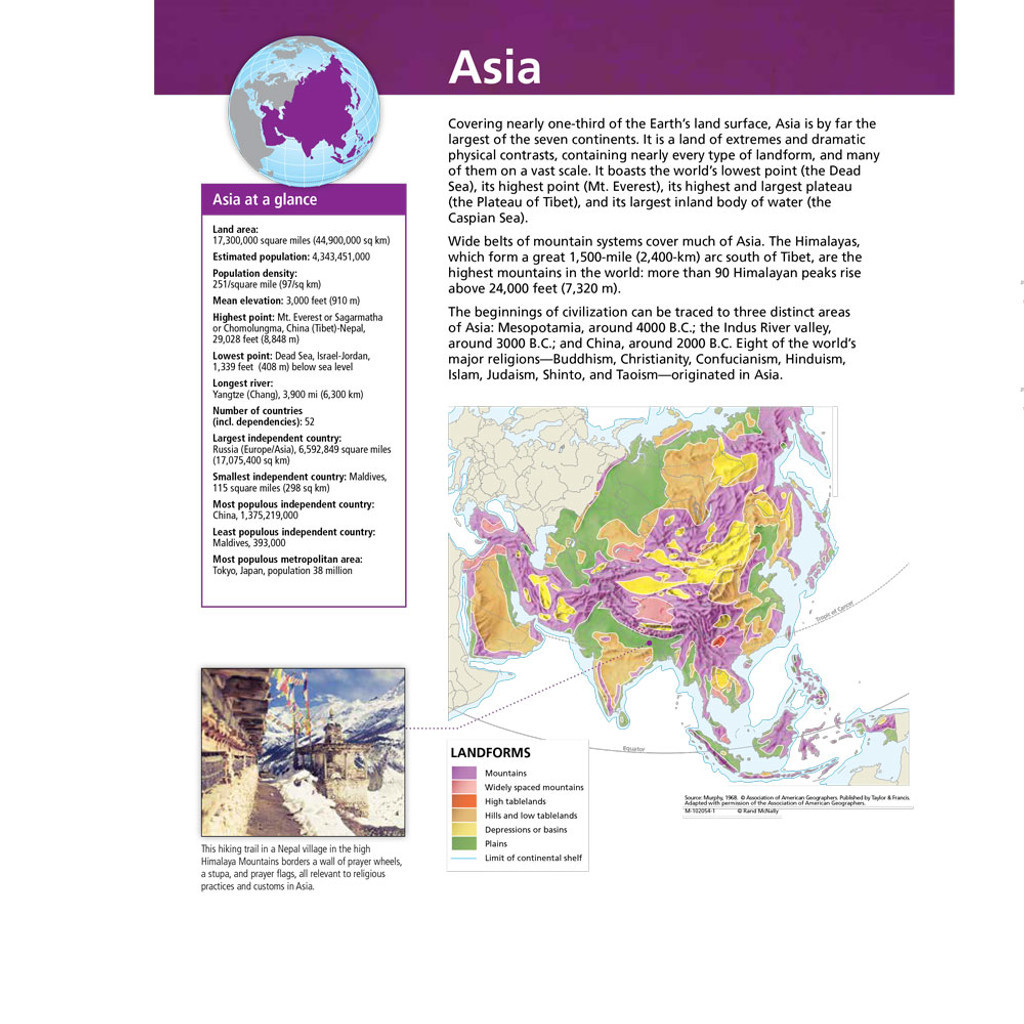 Atlas of World Geography | Rand Publishing