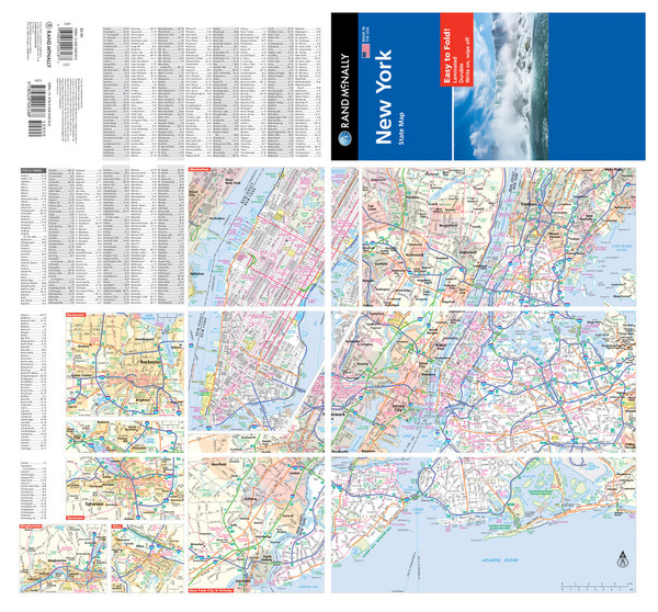Rand McNally EasyToFold Map: New York