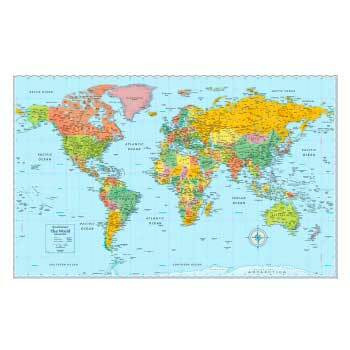 World and State Wall Maps - Page 1 | Rand McNally Publishing