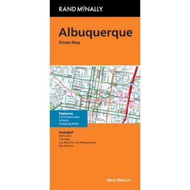 Folded Map: Albuquerque Street Map - Rand McNally Publishing