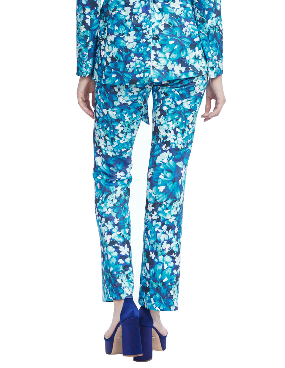 Floral Wide Leg Pants By Badgley Mischka