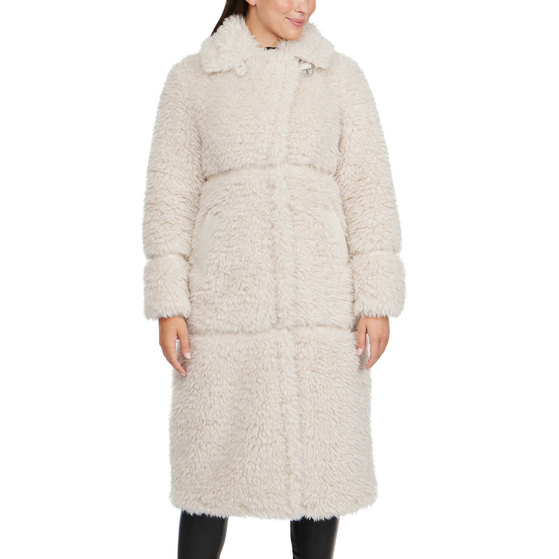 Yara Lux Faux Fur Coat By Badgley Mischka