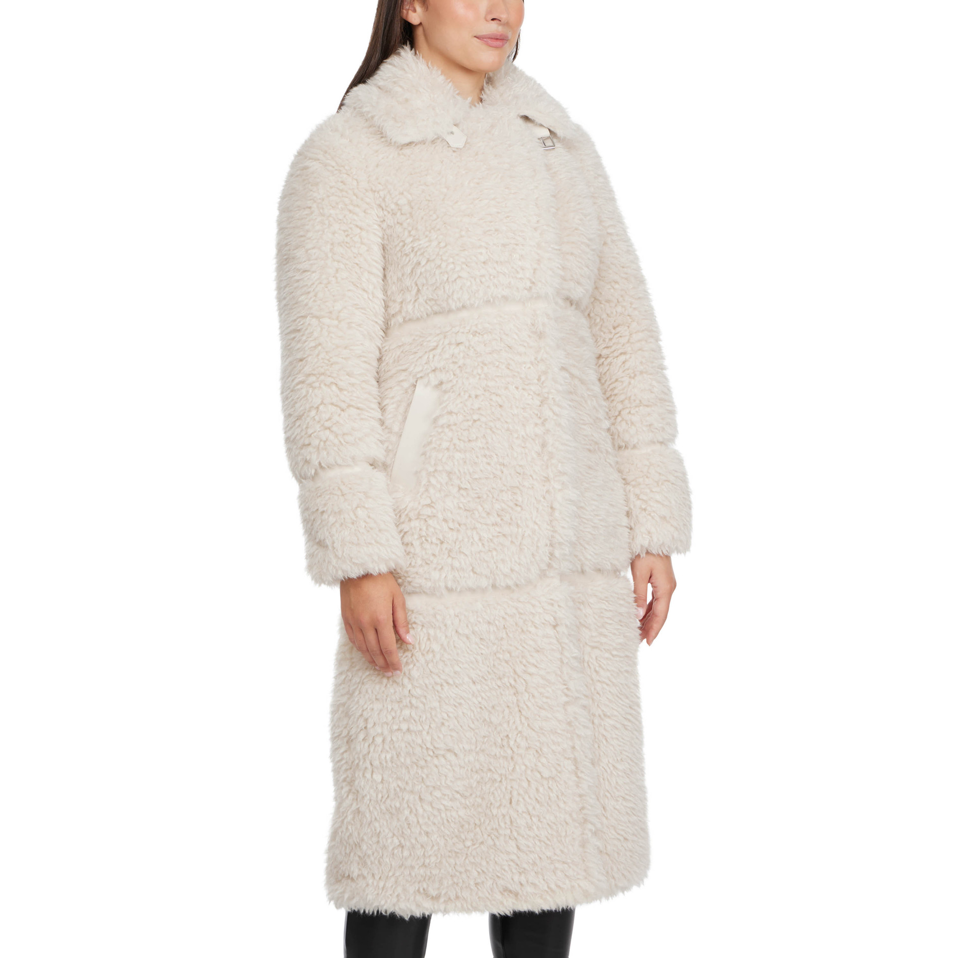 Yara Lux Faux Fur Coat By Badgley Mischka